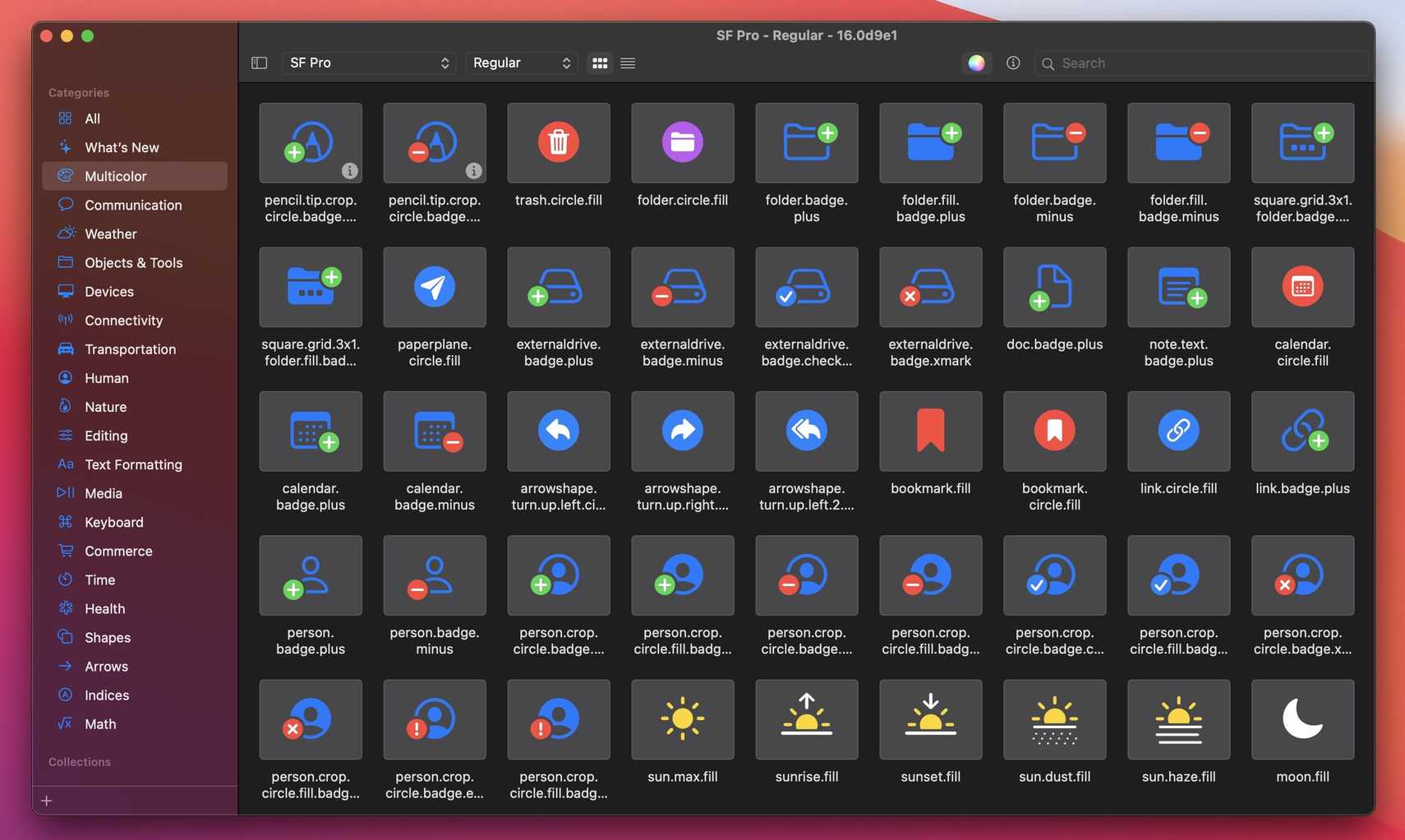六、SF Symbols 图标库介绍 | SwiftUI学习笔记